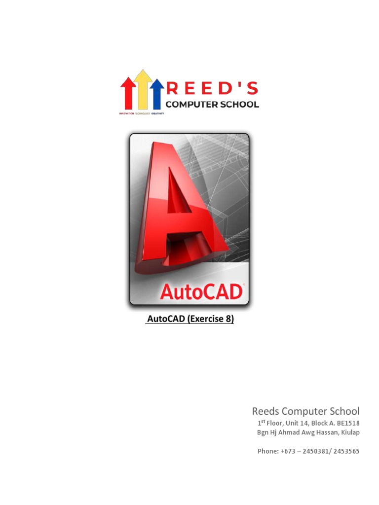 AutoCAD (Excercise 8) - Floor Plan | PDF