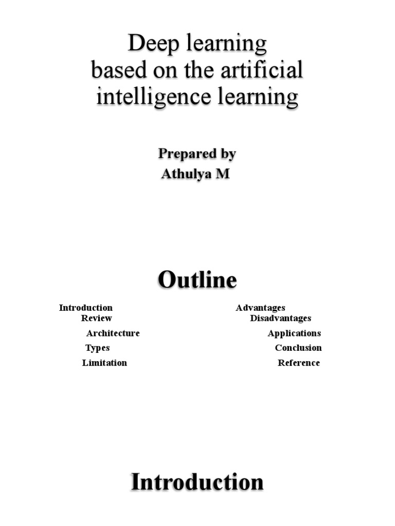 Deep Learning Pdf Deep Learning Machine Learning