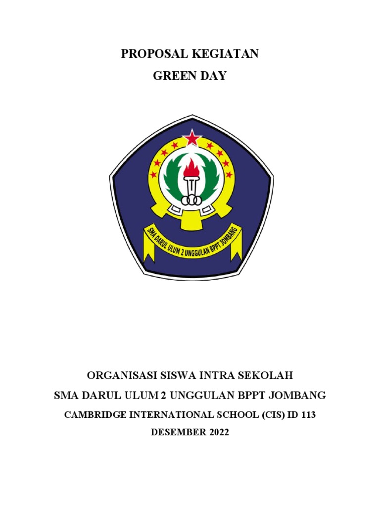 Proposal Green Day | PDF