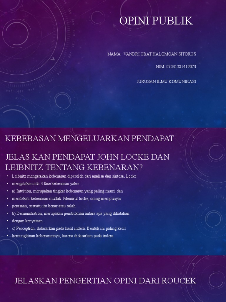 Opini Publik | PDF | Politik