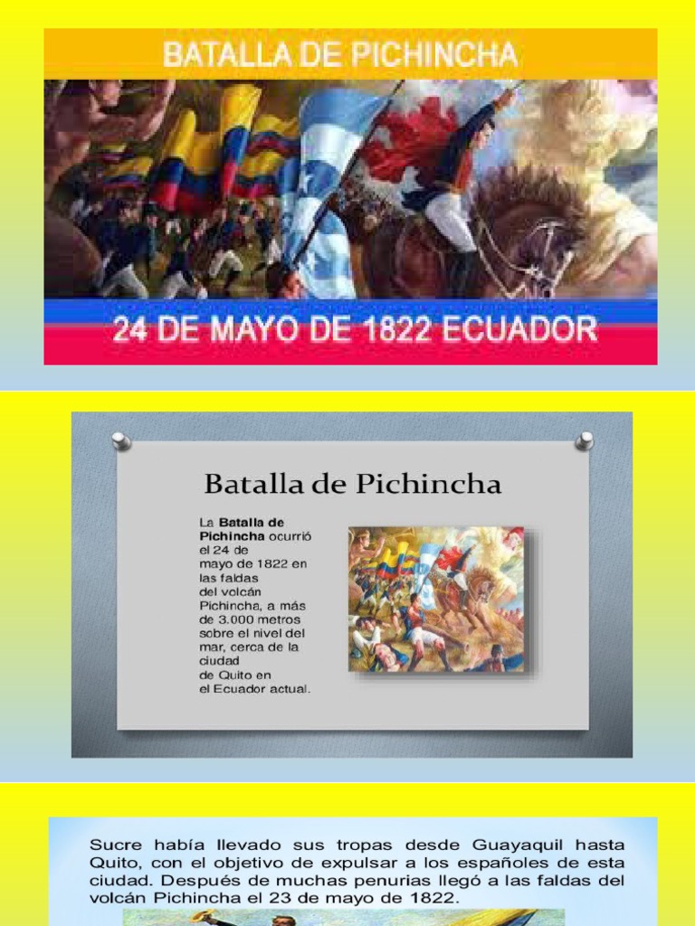 Batalla Del Pichincha | PDF