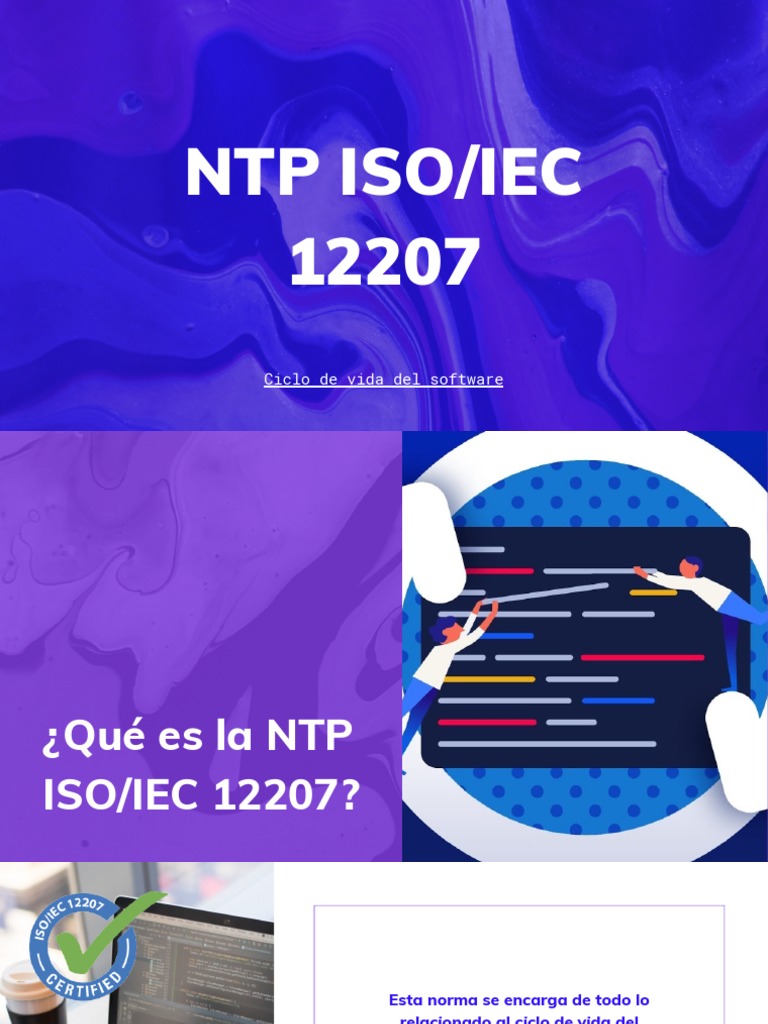 Grupo 06 - NTP Iso Iec 12207 | PDF