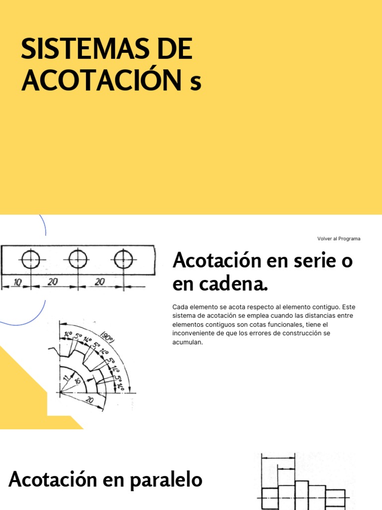 Sistema de Acotado | PDF