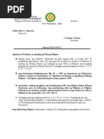 Ang Mga Pantig | PDF