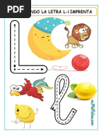 Material de Apoyo Letra L. | PDF