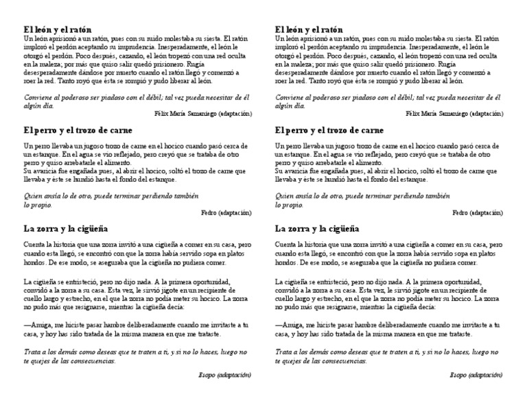 Fábulas Pdf