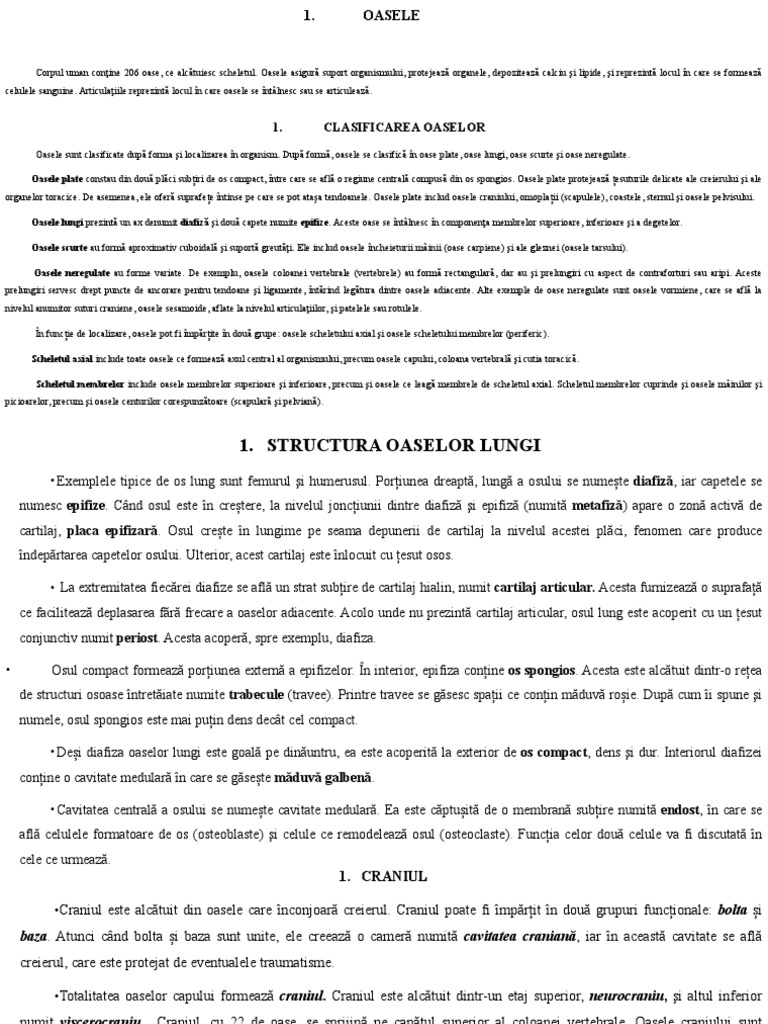 Oasele Si Muschii | PDF