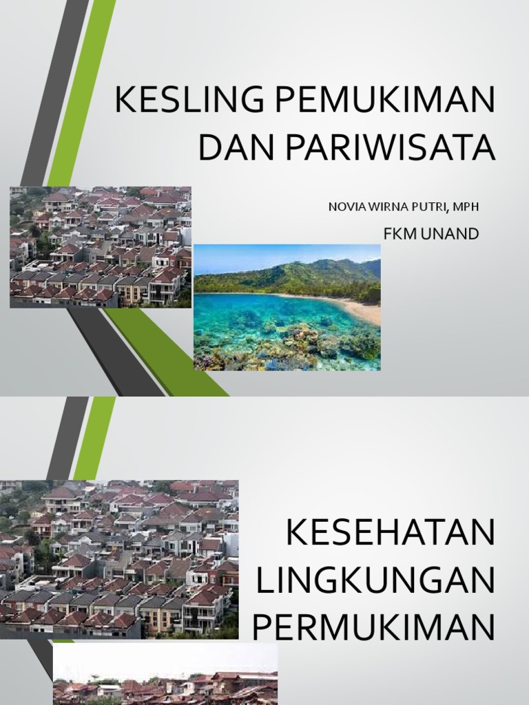 Kesling Pemukiman Dan Pariwisata | PDF