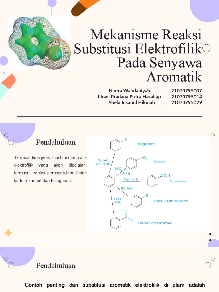 Substitusi Elektrofilik Senyawa Aromatik - KSK 3 | PDF