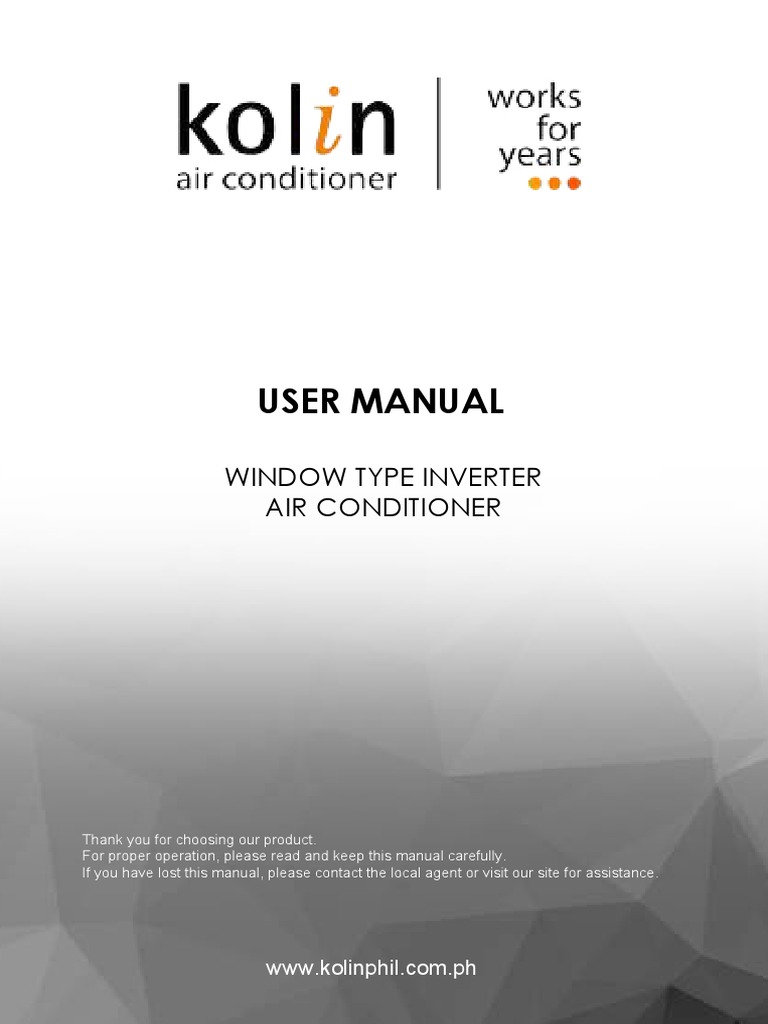Wac Inv User Manual 3219 Compressed-Ver-2 | PDF | Air Conditioning | Leak