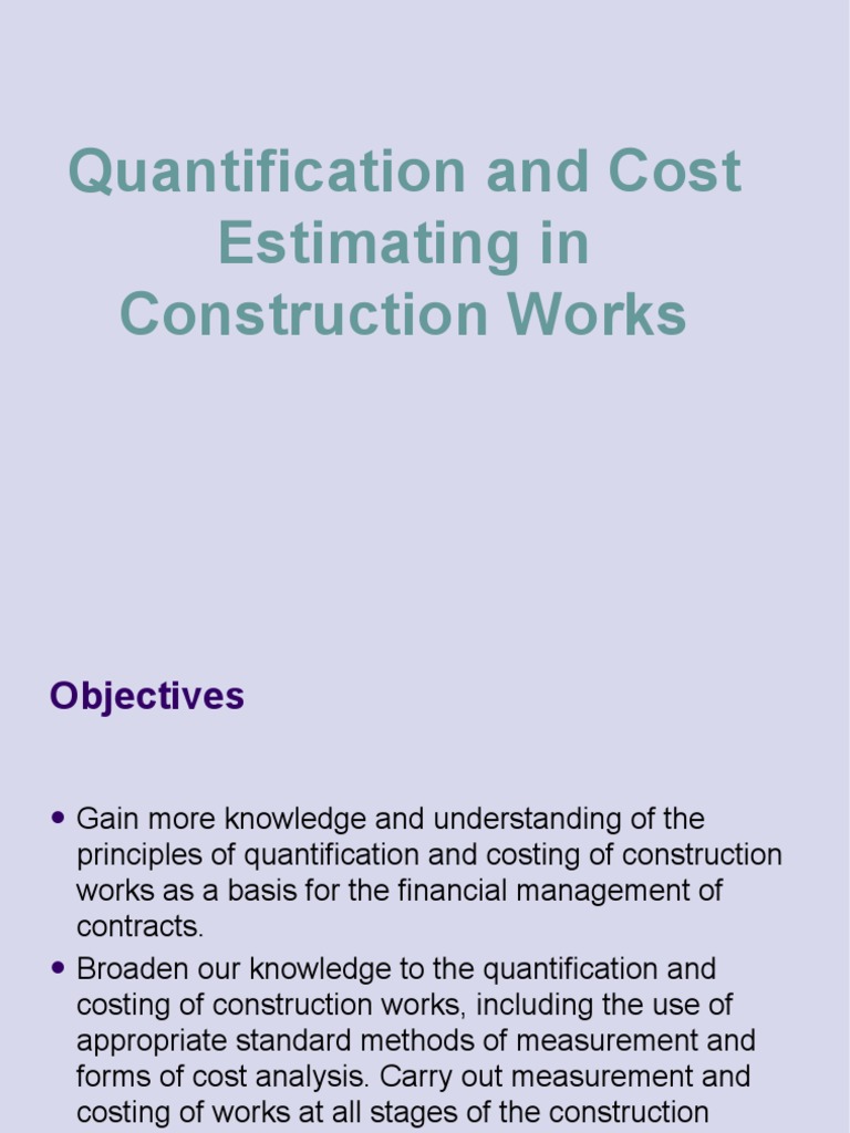 PICE Cost Estimating LECTURE Final | Download Free PDF | Business