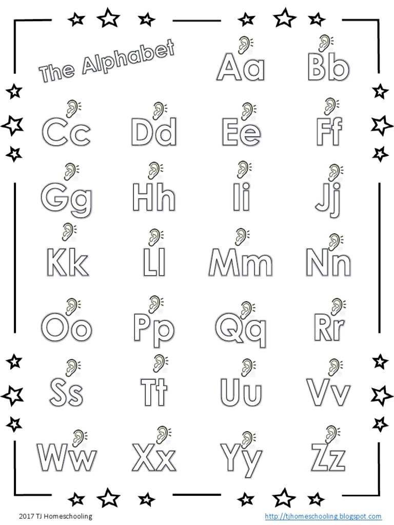 Alphabet Progress Chart | PDF