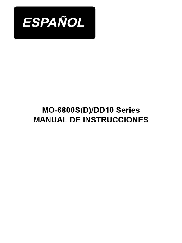 Manual Over | PDF | Enchufes y tomas de corriente alterna | Tornillo