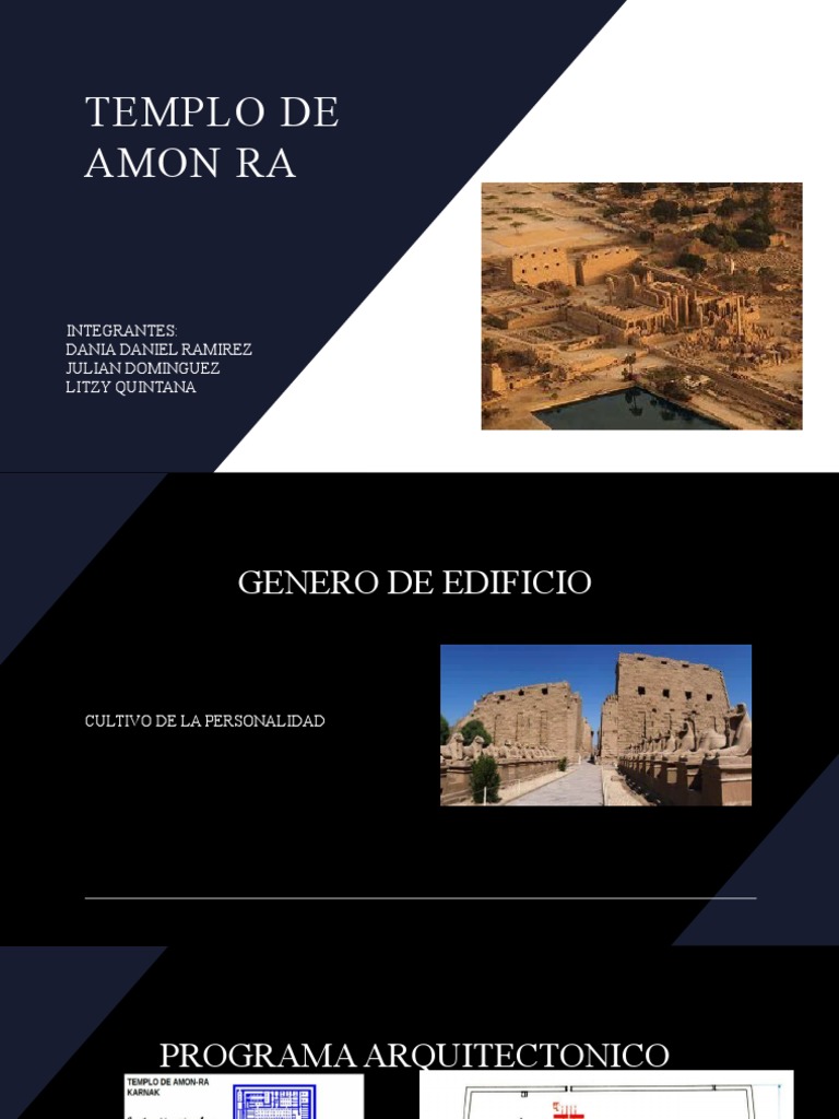 Templo de Amon Ra | PDF
