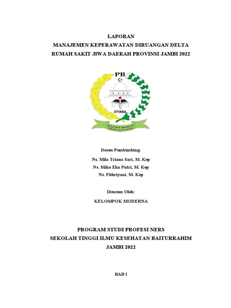 Moderna - Laporan Manajemen Bab 1-3 (Fiks) - 1 | PDF | Karier & Perkembangan