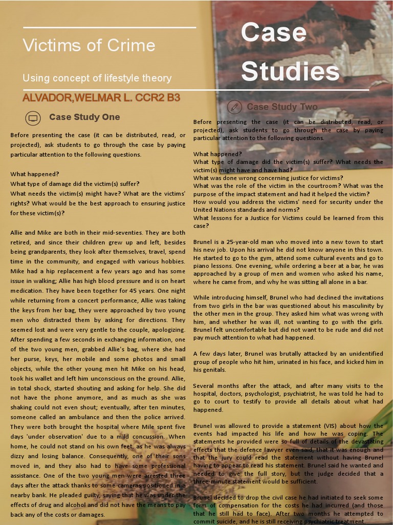 Light Case Study | PDF | Justice | Crime & Violence