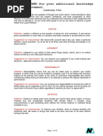 USMC Fitness Report Writing Guide | PDF | Sergeant | Leadership