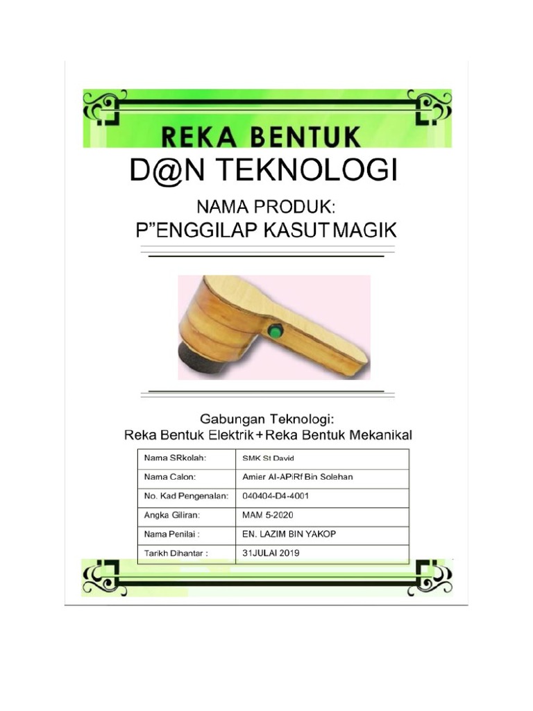 Contoh Folio RBT f3 | PDF