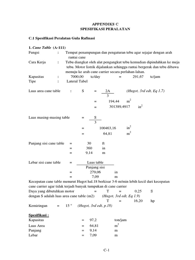 Appendiks c1 Pompa Ke Evap (Dny-Smd) Fix (Sampe Halaman 82) | PDF