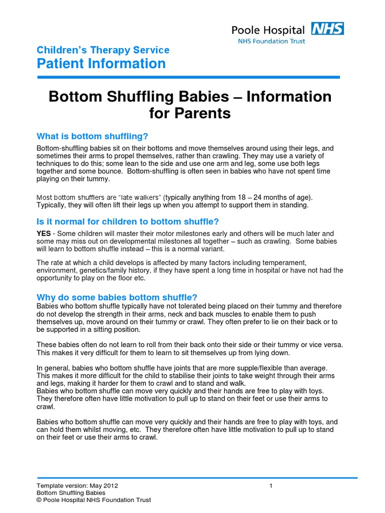 Bottom Shuffling Babies Ver1 24.10.17 | PDF