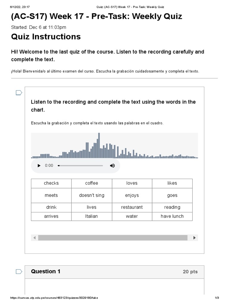 Week 17 Quiz: Music Business Insights | PDF | Eating Behaviors Of ...