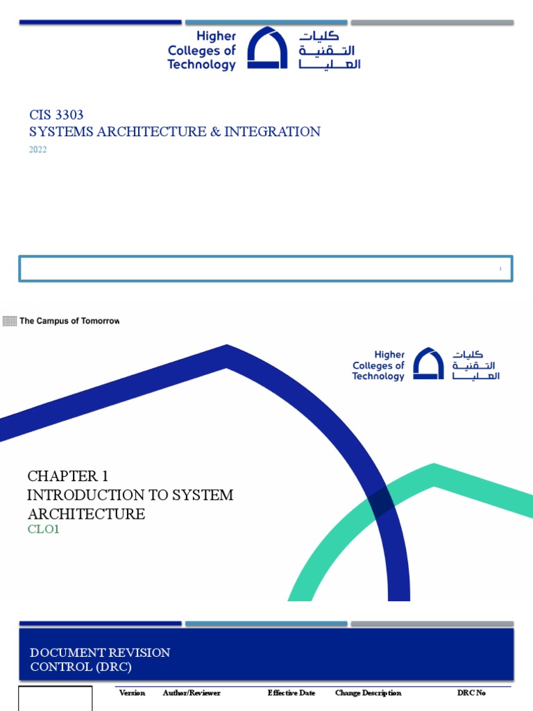 Week01 CIS3303 Intro To System Architecture 22VF | PDF | System ...