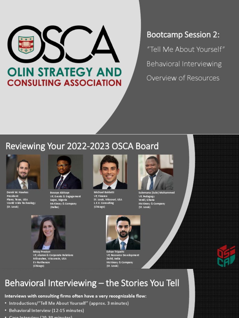 Bootcamp Session 2 Slides | PDF | Master Of Business Administration | Cognition