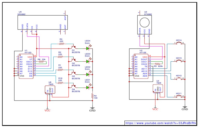 Schematic - RF Transmitter and Reciver - 2022!08!05 | PDF