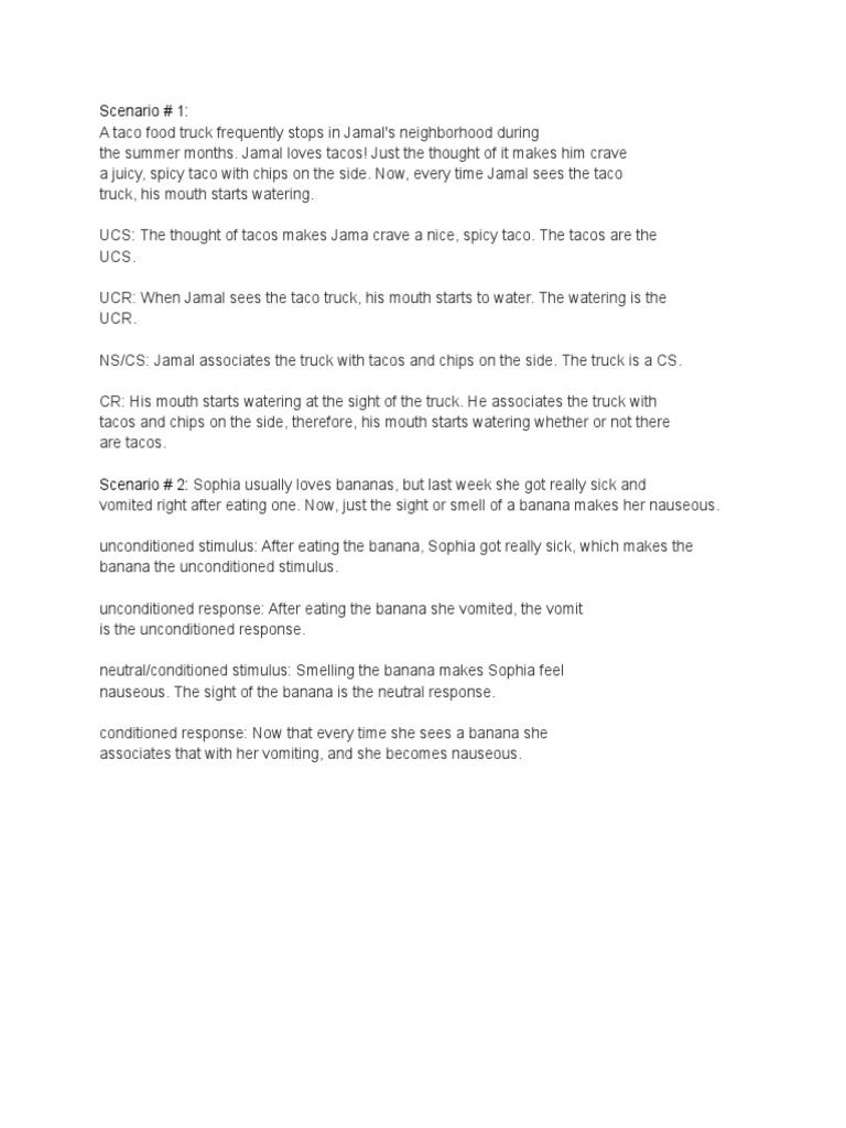 3 01 Classical Conditioning Pdf