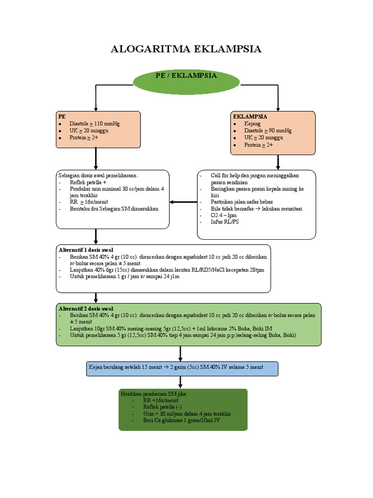 Alogaritma Eklampsia | PDF