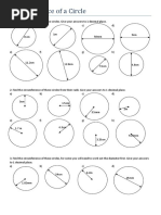 Circle Review Worksheet | PDF