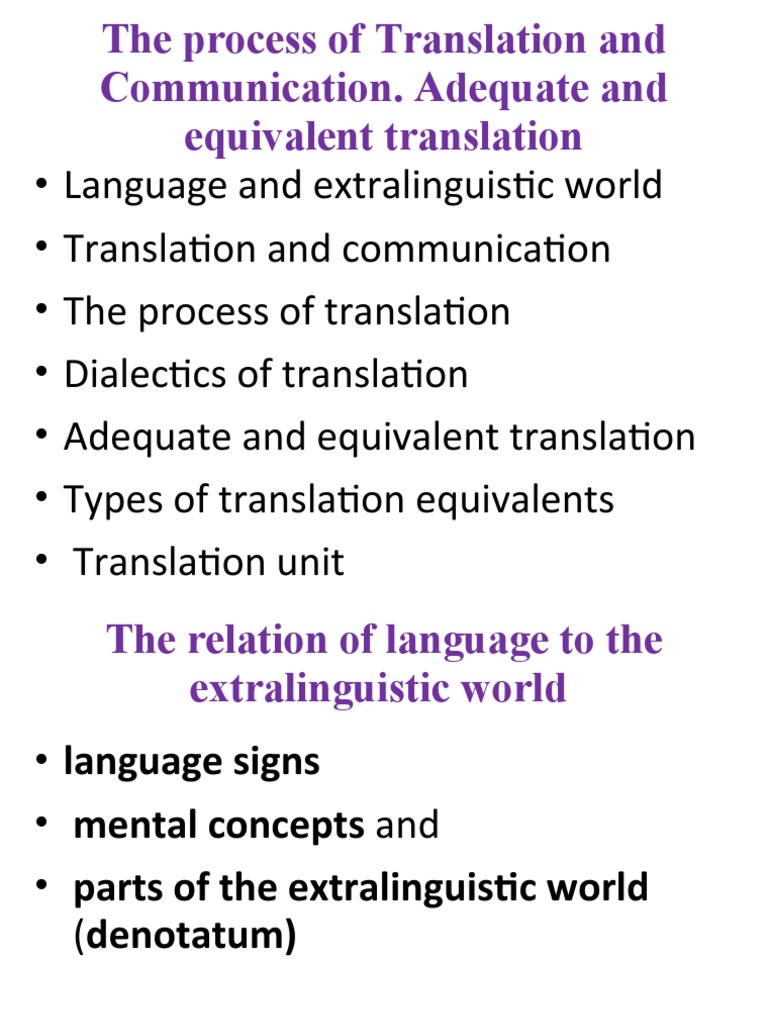 Lecture 2-3 | PDF | Translations | Word Lecture 2-3 | PDF | Translations | Word