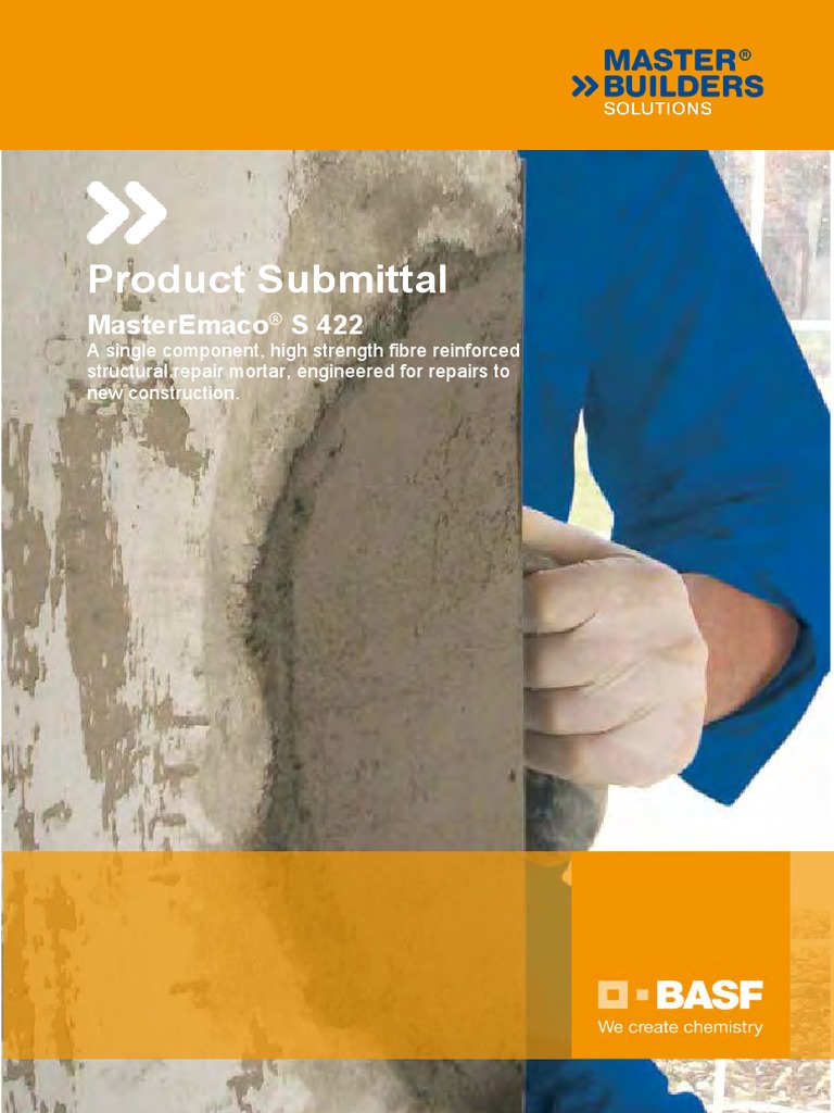 MasterEmaco S 422 | PDF | Concrete | Dubai