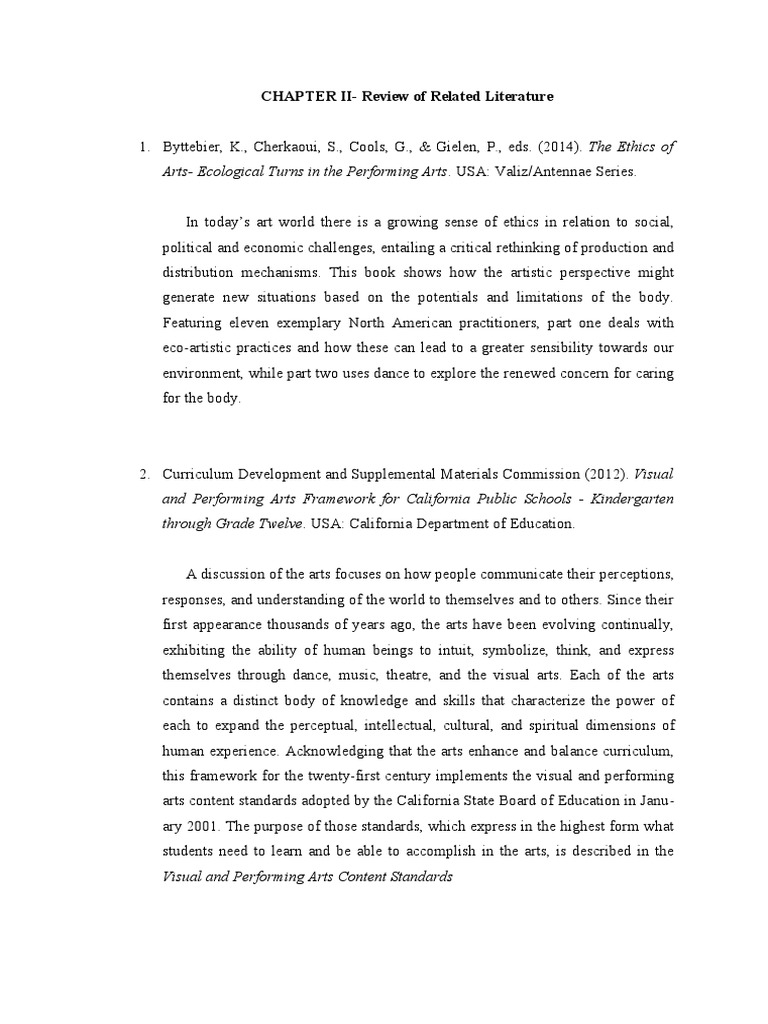 Chapter II RRL | PDF | The Arts | Design Chapter II RRL | PDF | The Arts | Design