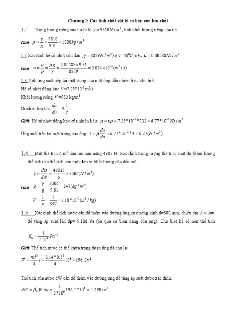 BT Co Luu Chat | PDF