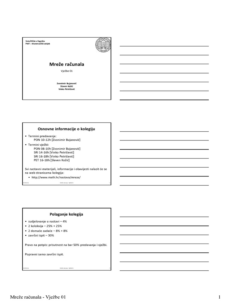 MR - Vjezbe - 01 - Handouts | PDF