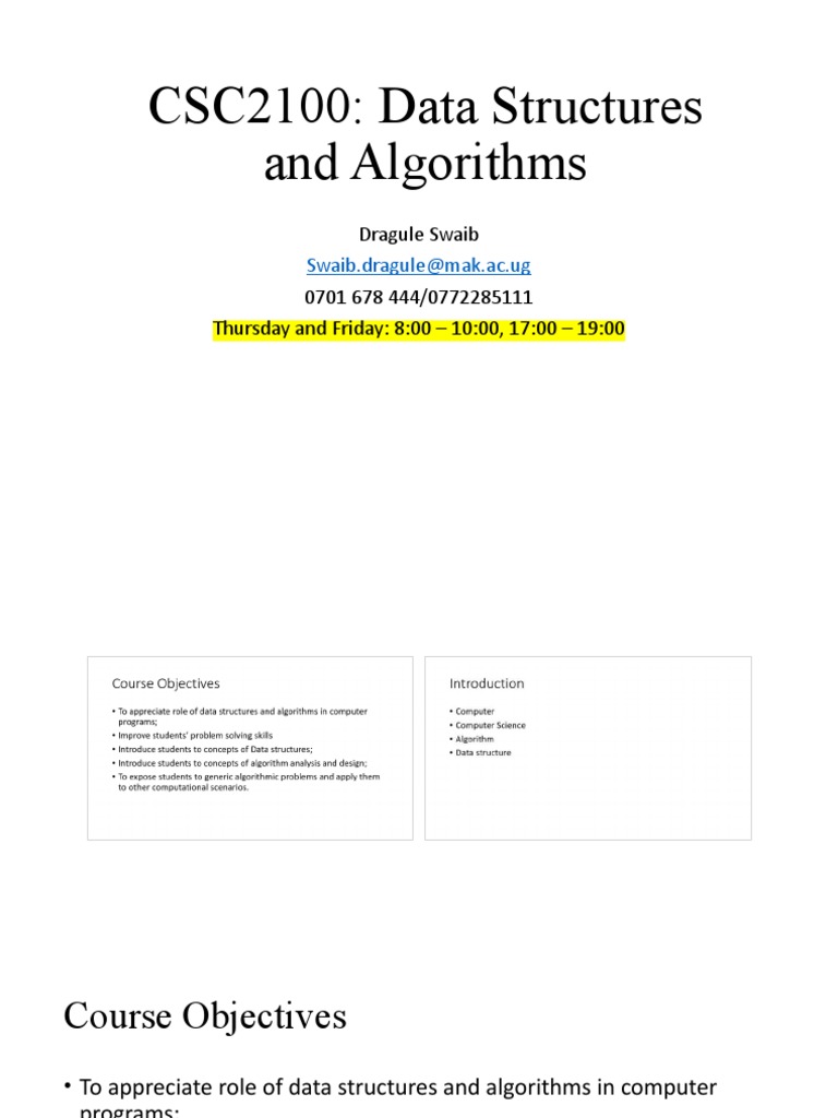 Lecture1 Introduction | PDF | Data Type | Function (Mathematics)