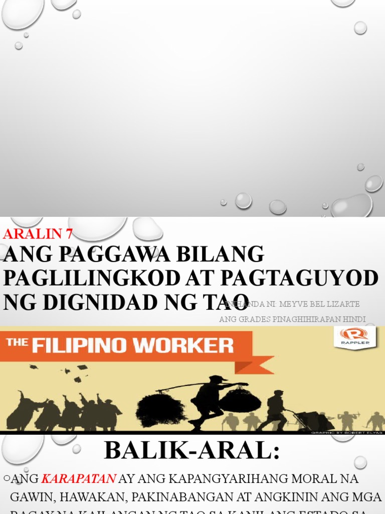 Module 7 Paggawa | PDF
