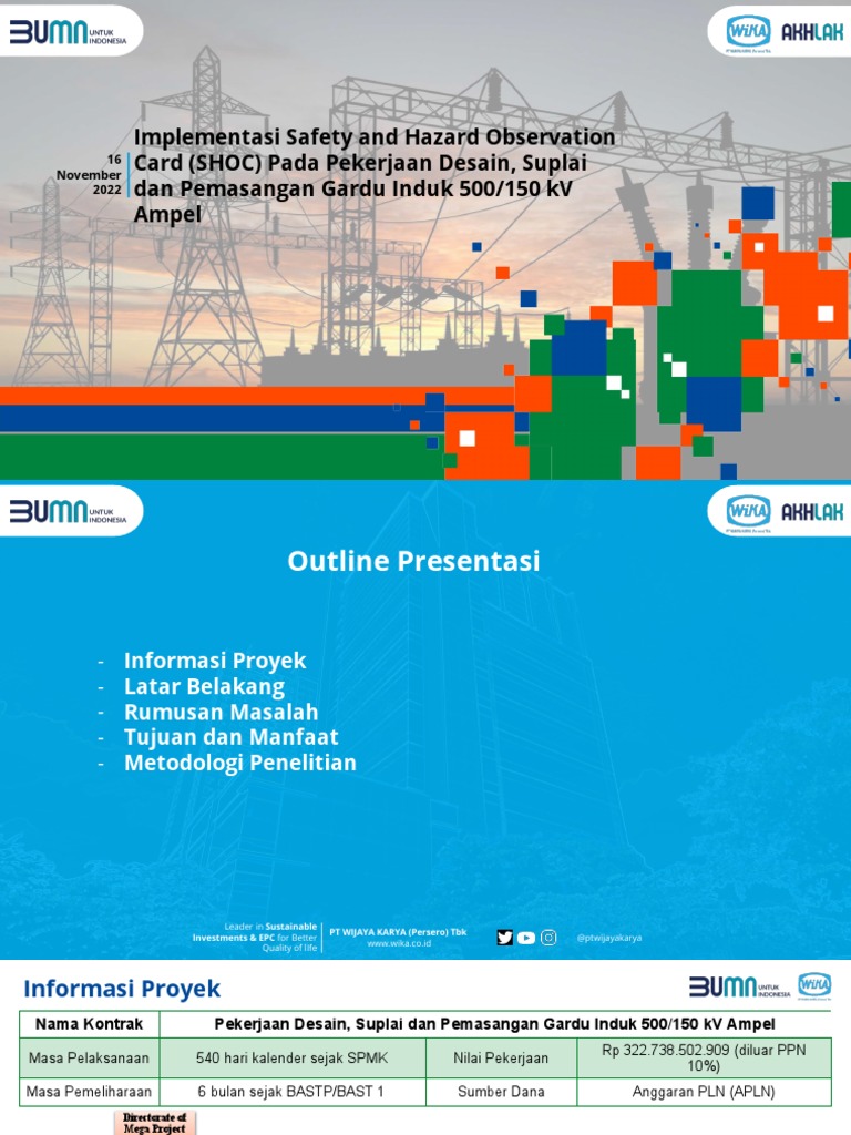 Implementasi Safety and Hazard Observation Card (SHOC) untuk ...