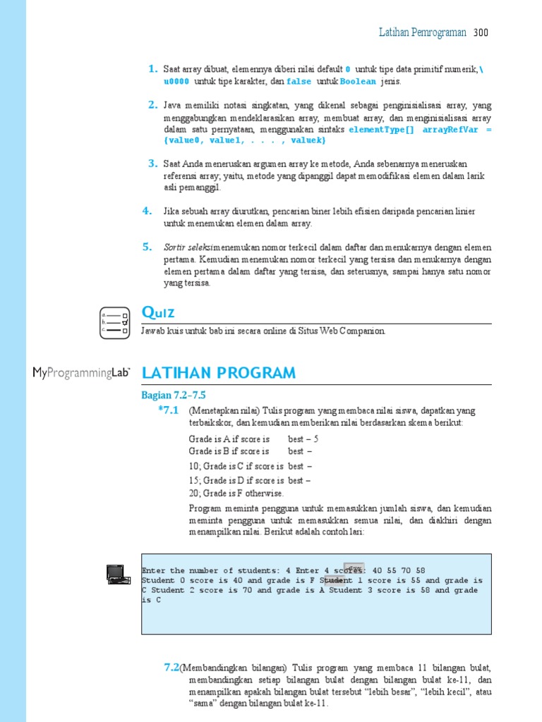 Q Latihan Program | PDF | Komputer