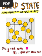 Solution Notes by Bharat Panchal | PDF | Solubility | Applied And ...