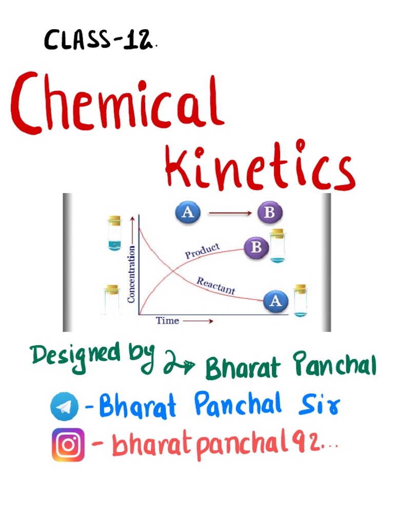 Emailing Chemical Kinetics (Class 12) | PDF | Chemical Reactions ...