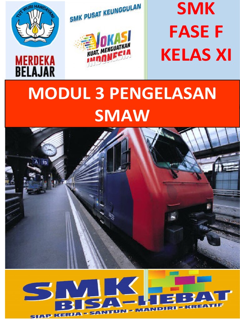 Modul Ajar Fase F - Pengelasan Smaw - 18 Pertemuan | PDF | Komputer | Teknologi & Rekayasa