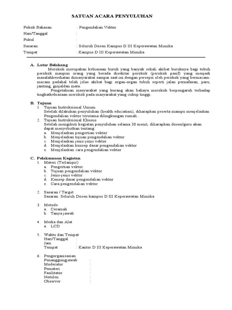 SAP Promkes Contoh | PDF