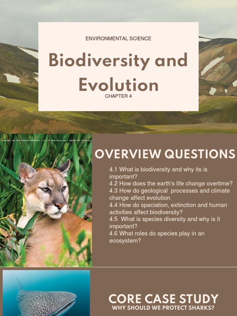 Chapter 4 Biodiversity and Evolution | PDF | Natural Selection ...