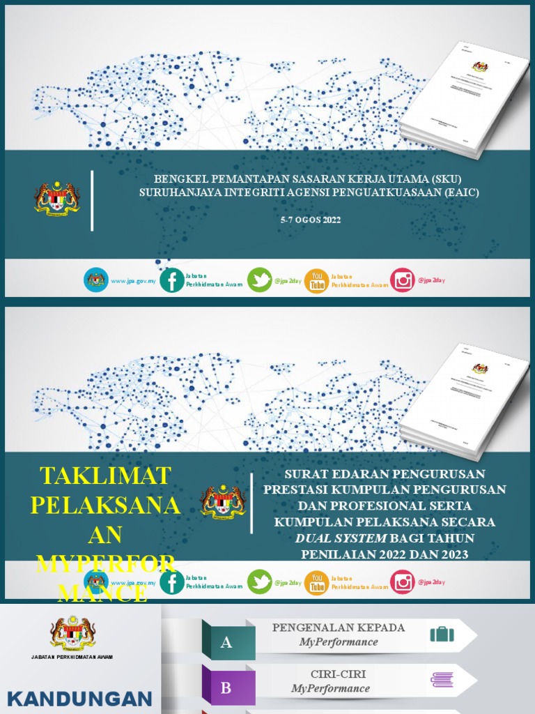 Slaid Taklimat MyPerformance | PDF