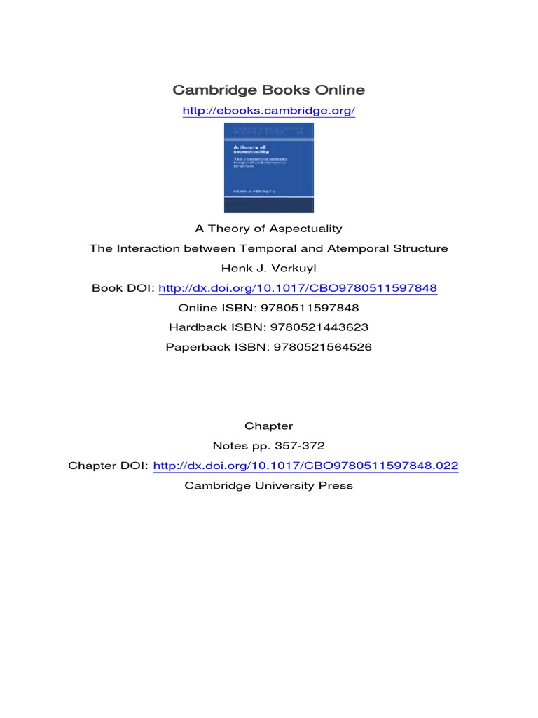 Cambridge Books Online | PDF | Grammar | Linguistics