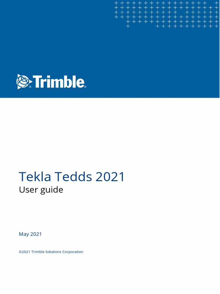 Tekla Tedds 2021 User Guide 0 | PDF | Microsoft Word | Microsoft Excel