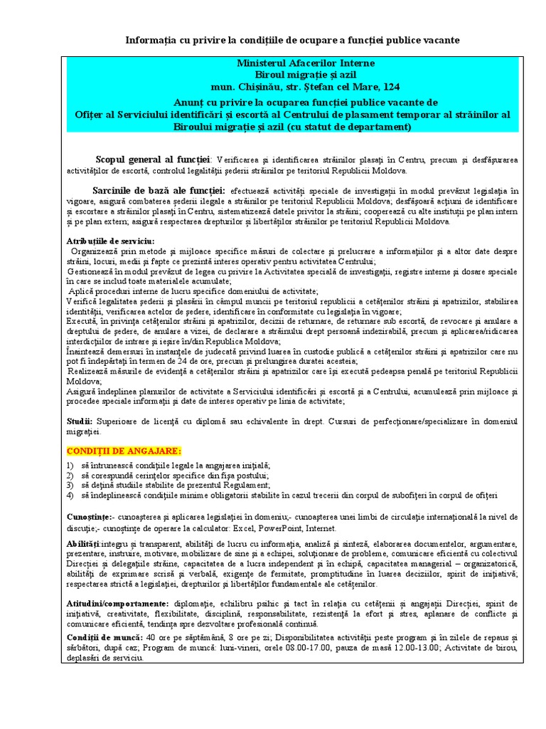 Aviz Ofiter SIE | PDF