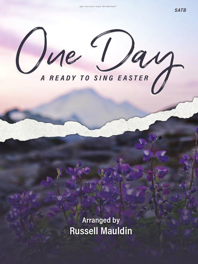 One Day | PDF | Saxophone | Aerophones